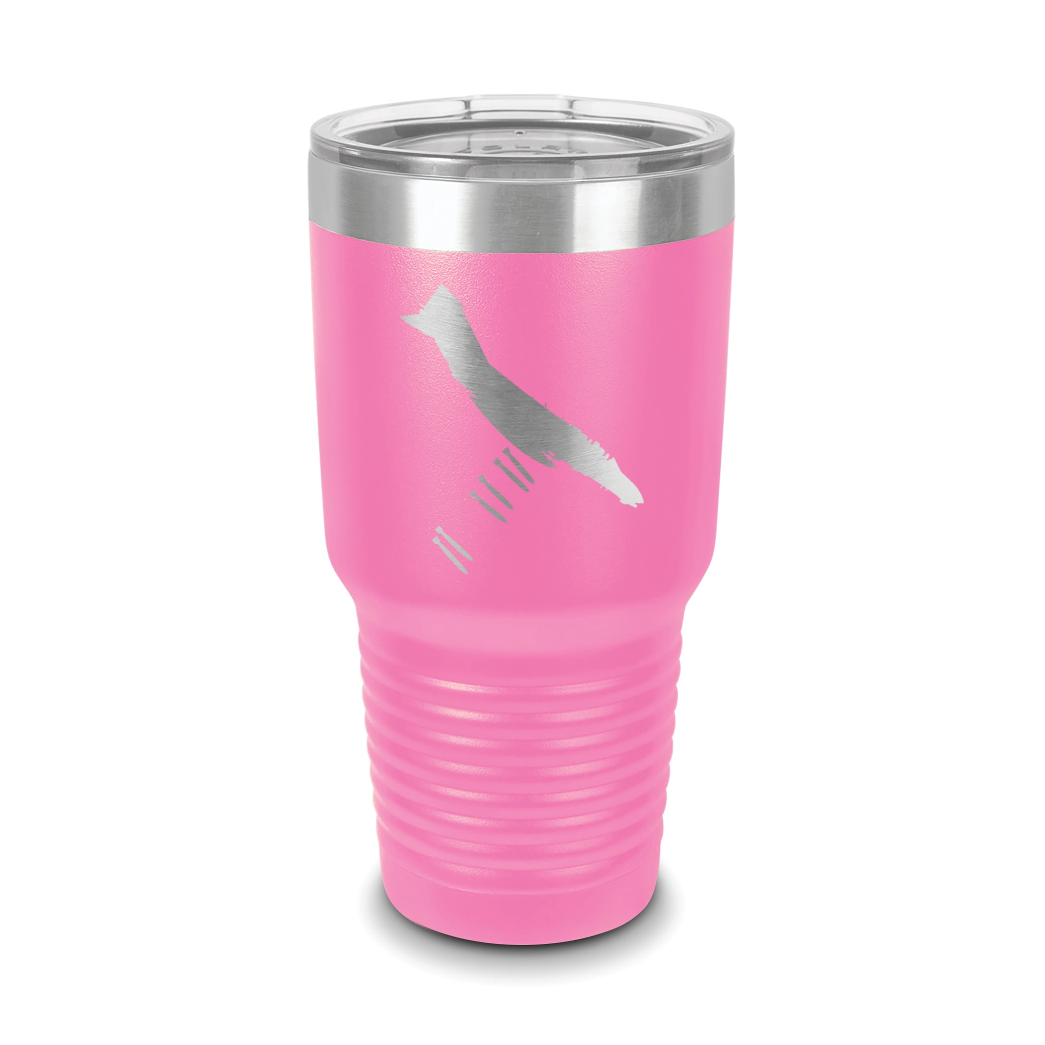 F-4 Phantom Dropping Bombs Tumbler 30 oz - Laser Engraved w/ Clear Lid ...