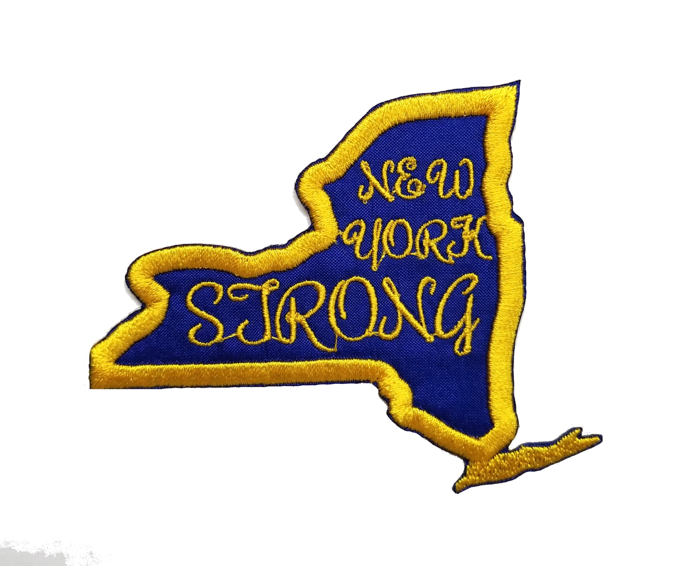 New York Strong Embroidered Iron On Patch - Walmart.com