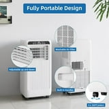 EastVita 8000 BTU Portable Air Conditioners, 3-in-1 Portable AC with 24H Timer & Remote Control ...