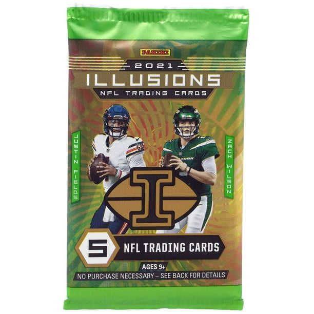 NFL Panini 2021 Illusions Football Trading Card MEGA Box Pack (5 Cards ...
