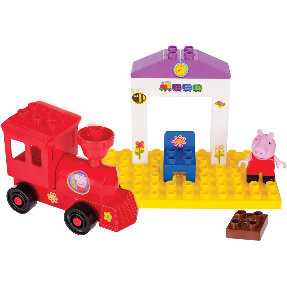 Peppa Pig's Train Station Construction Set - Walmart.com - Walmart.com