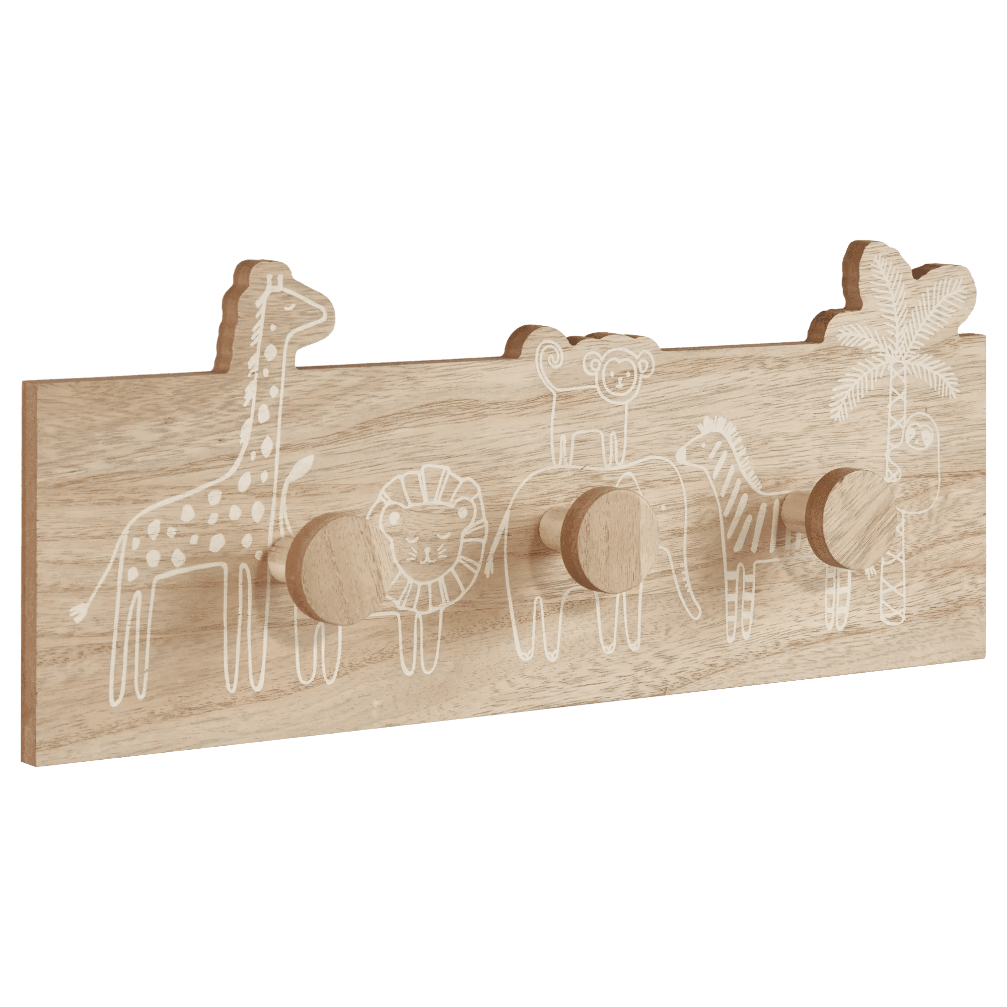 Click here for Bouclair Natural Animal Theme 3 Wall Hooks 6.1 X 1... prices