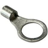 (100) Non-Insulated 12-10 AWG Gauge Ring Connector 3/8" Stud Electrical Wire Terminal - USA ...