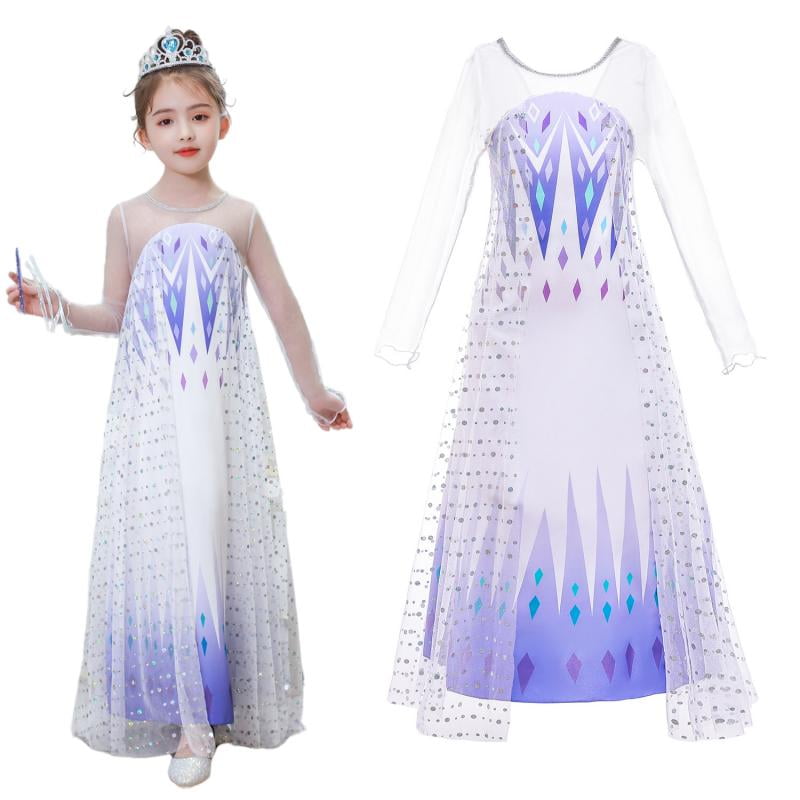 Little Girls Princess Dress Costume for Christmas birthday Halloween ...