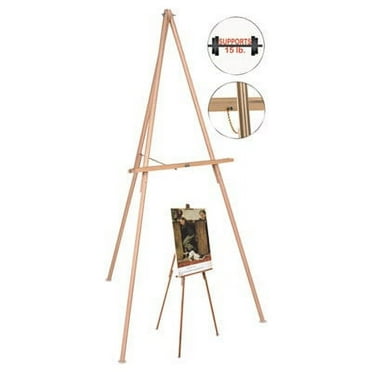 MasterVision 3-Leg Lightweight Telescoping Display Easel, Black ...