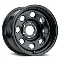 15x8 Vision 85H Soft 8 Gloss Black 5x139.7 5x5.5 ET-19 Wheel Rim ...