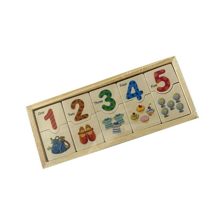Kids Toy Numbers Match Mathematics Number pairing board preschool ...