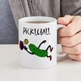 CafePress - Pickleball Pickle Mug - 11 oz Ceramic Mug - Novelty Coffee ...