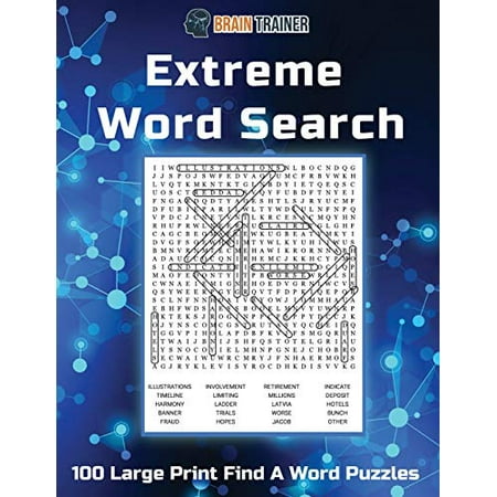 Extreme Word Search - 100 Large Print Find A Word Puzzles | Walmart Canada