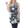 White Mark Women's Sleeveless Tunic Top - Walmart.com