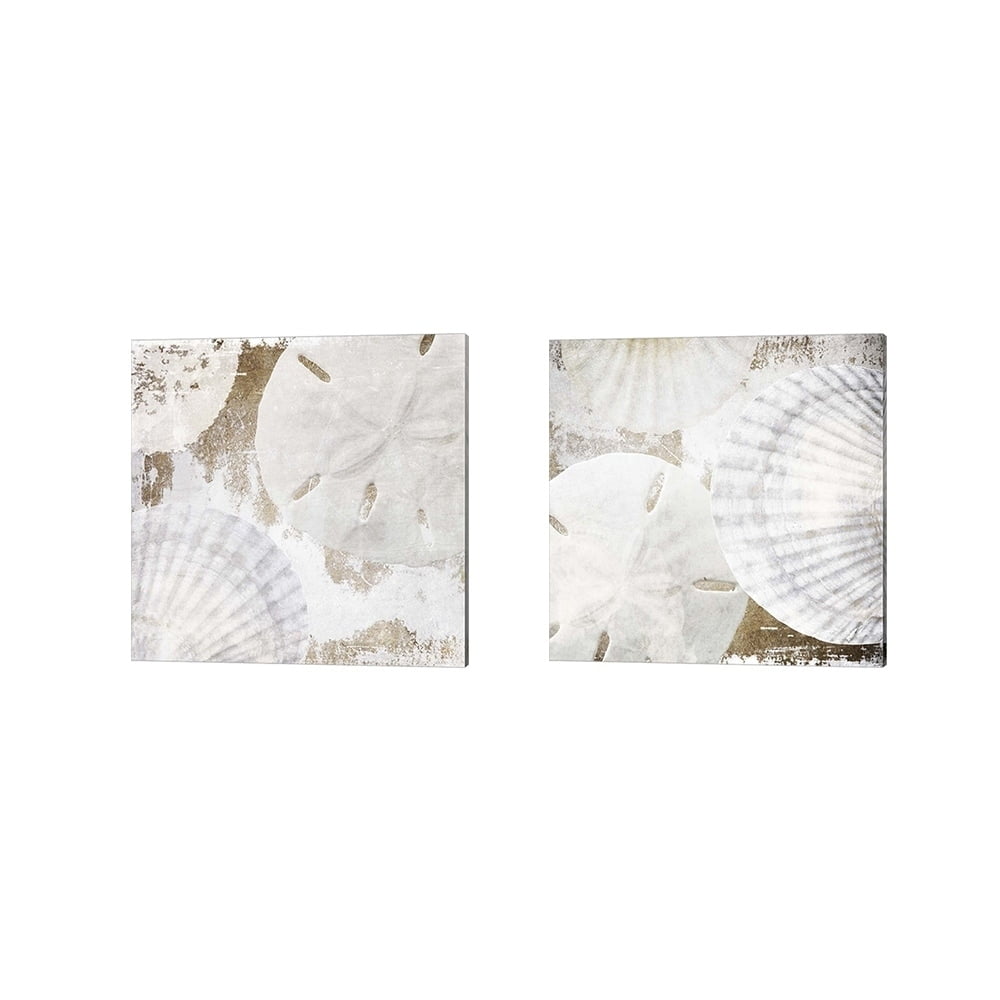 Metaverse Irena Orlov 'White Shells' Canvas Art (Set of 2) - Walmart.com