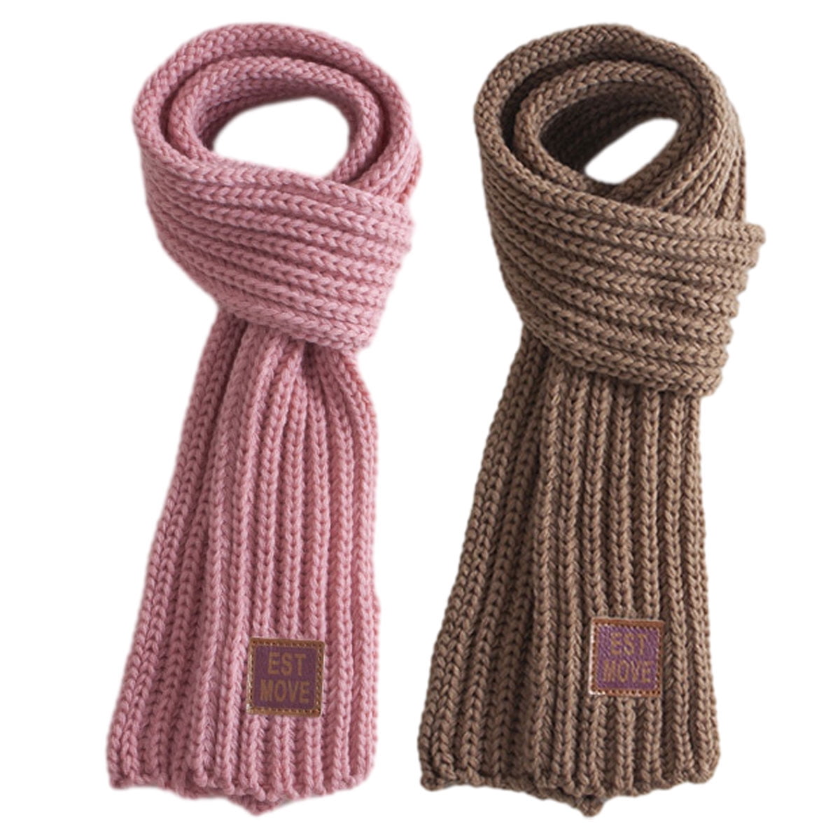 Click here for Hesignd 2 Pieces Kids Winter Warm Knit Scarves War... prices