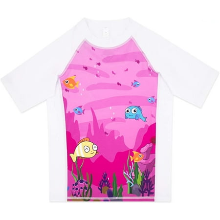 Kids Rashguard Swimsuit UPF50+ Snorkeling Rash Guard Child Swim Shirt ...