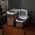 Pet Food Storage Container 12KG-White-1 Airtight Dry Food Storage for ...