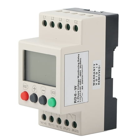 Voltage Monitoring Relay, Phase Failure Protection Relay, Fault Record ...