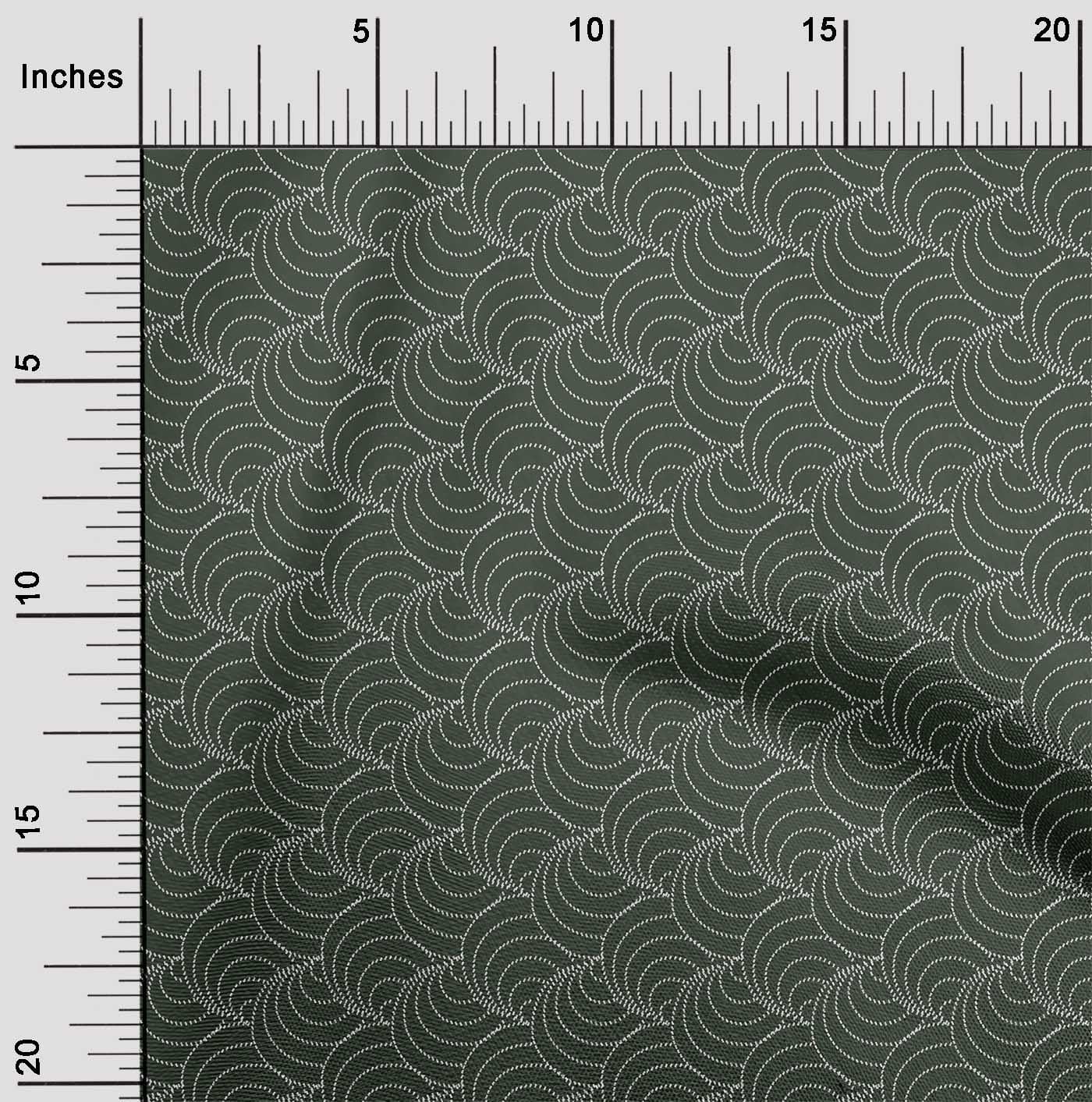 oneOone Cotton Poplin Fabric Shell Geometric Sashiko Print Fabric by ...