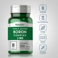 Piping Rock Boron 3mg Vegetarian Tablets with Boron Citrate Glycinate ...