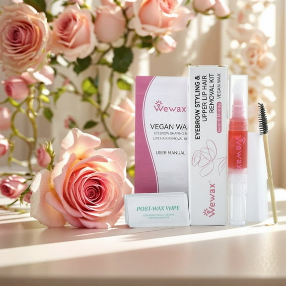 Waxfans Waxing Kit, Wax Warmer for Hair Removal, Digital Wax Pot, Wax Beads for Sensitive Skin ...