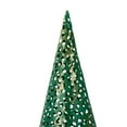Free Shipping! Northlight Set of 3 Green and Gold Tabletop Cone Trees ...