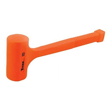 Nupla Impax Soft Face Dead Blow Hammers, 2 lb Head, 2 in Dia., Yellow ...