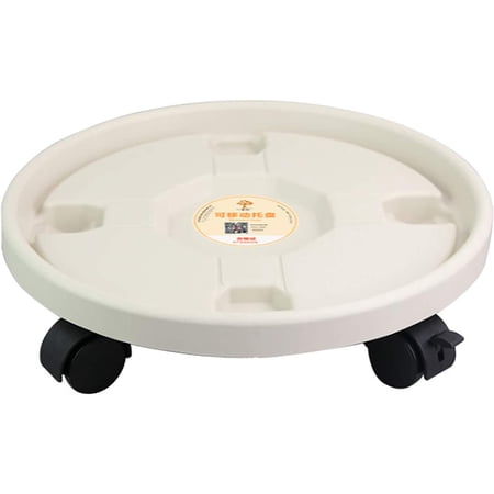 2Pack of 13inch Plant Caddy, Plant Pallet Caddy with 4 Wheels, Round ...