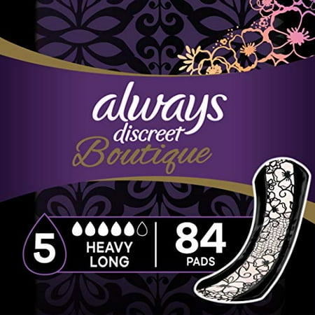 Always Discreet Boutique Incontinence & Postpartum Incontinence Pads ...