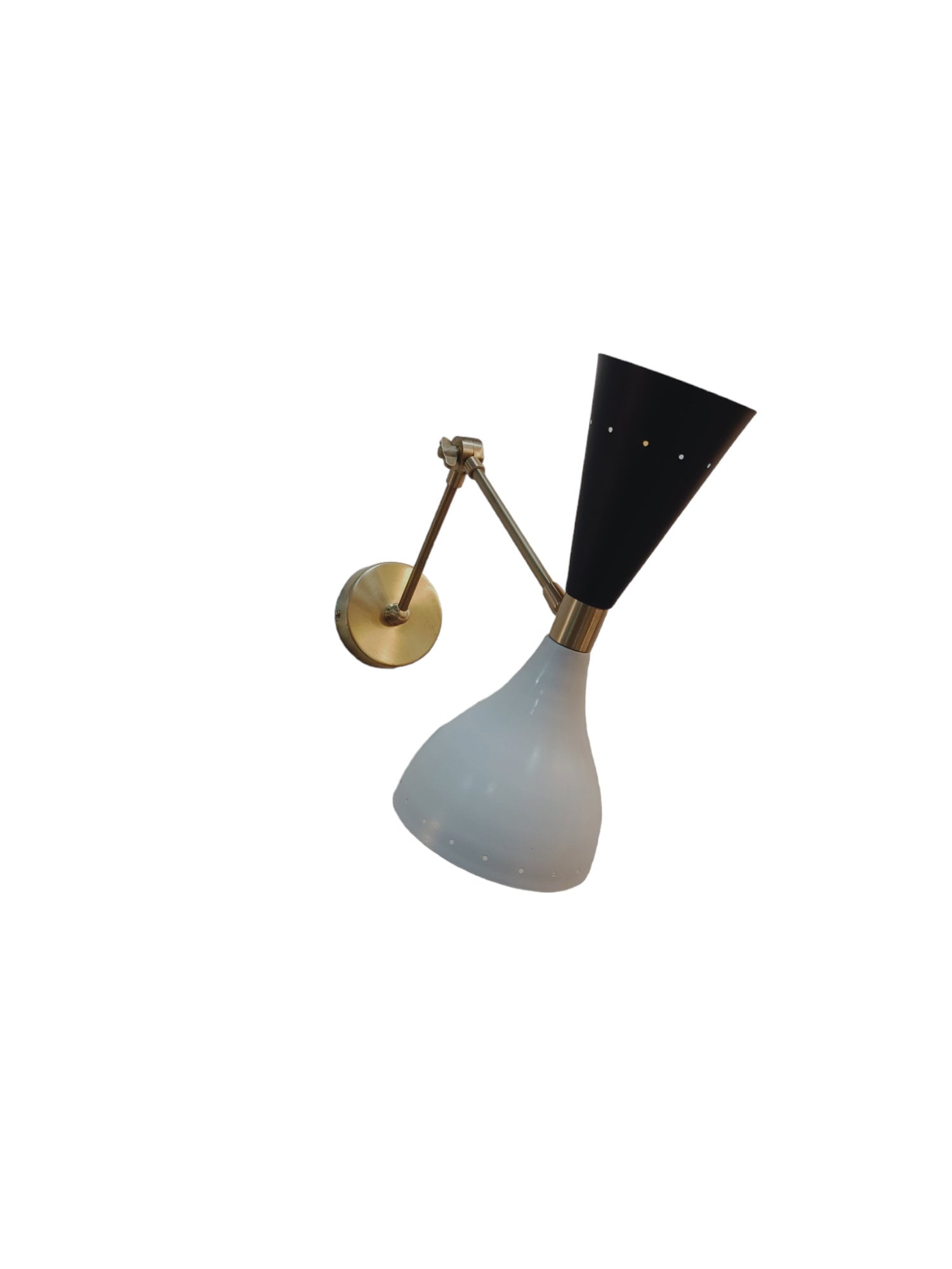 Mid-Century Modern Sconce Lamp Fixture Wall Light double side light ...