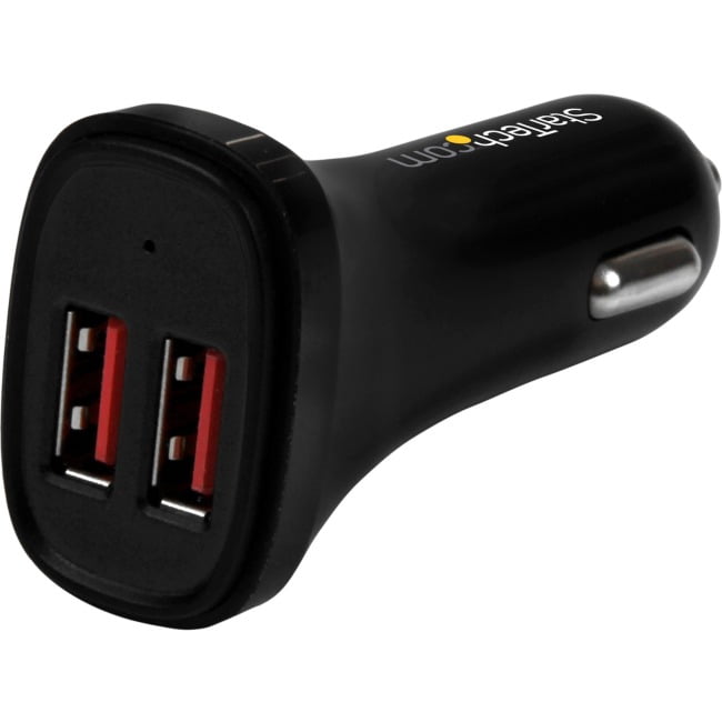 Startech USB2PCARBKS Dual port USB car charger - Walmart.com