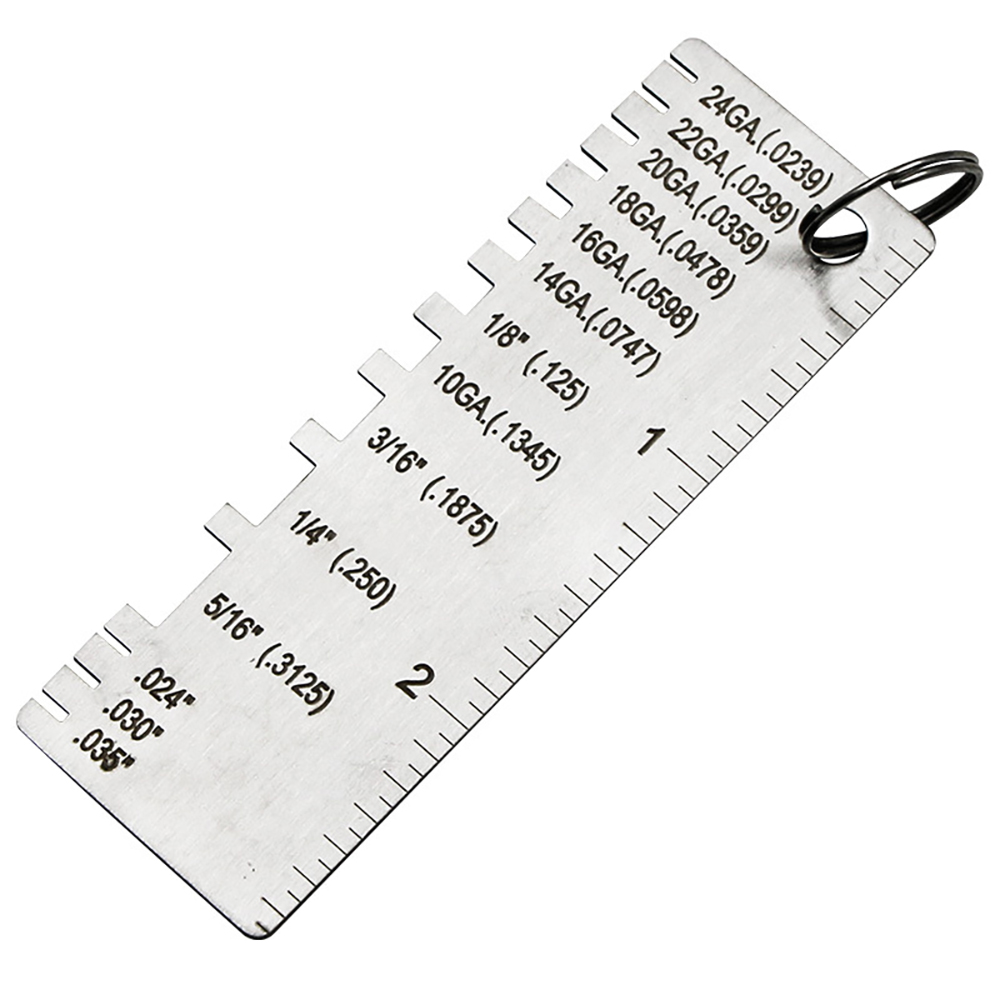 Stainless Steel Soldering Plate Measurement Sheet Gage Thickness Measuring Wire Gauge Metal stainless-steel-soldering-plate-measurement-sheet-gage-thickness-measuring-wire-gauge-metal