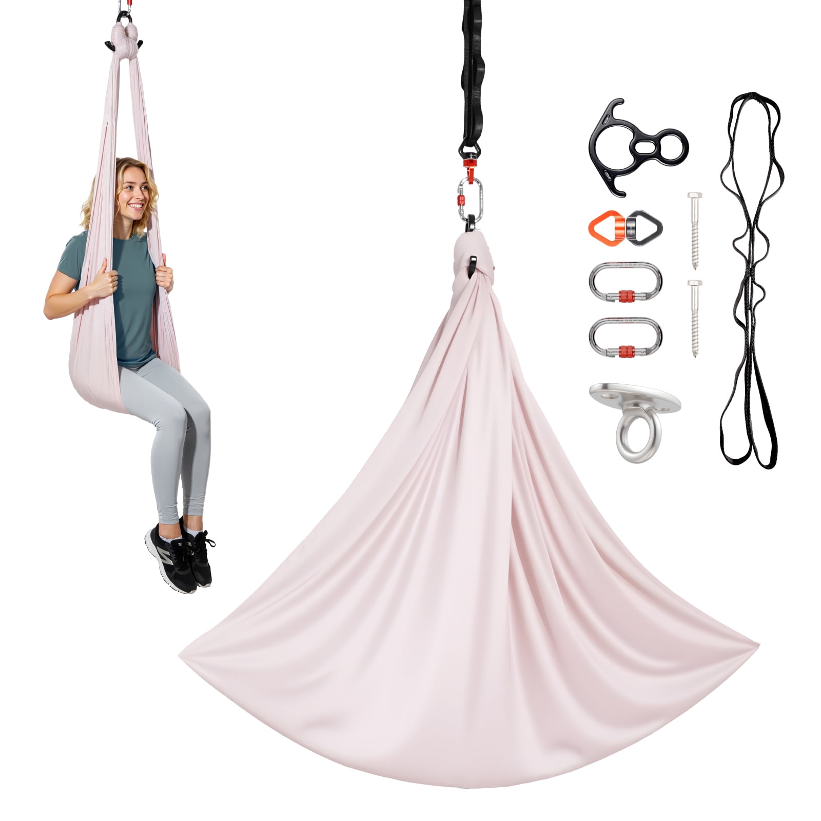Click here for Vevor Aerial Yoga Hammock  300 Lbs Load Aerial Sil... prices
