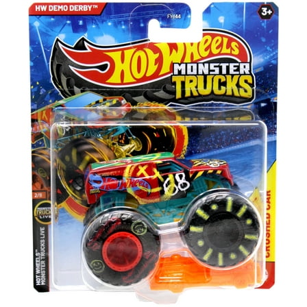 Hot Wheels Monster Trucks LIVE 5 Alarm Diecast Car (2025) - Walmart.com