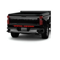 Chevy Silverado Red Trail Boss Tailgate Lettering Decal 2019-2026 GM ...