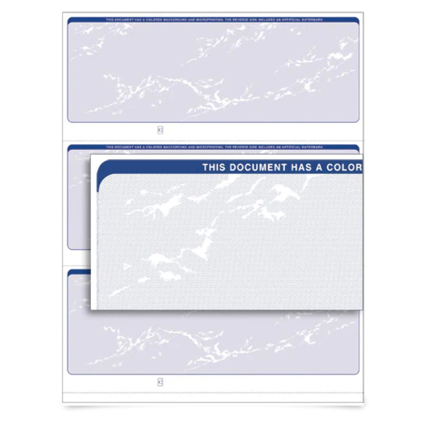 VersaCheck - Form 3000 - Prestige - Blue - 250 Sheets - Walmart.com