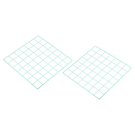 Uxcell 14x14" Wire Grid Panel, 2 Pack Metal Mesh Wall Decor Decorative ...