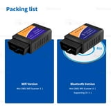 OBD2 ELM327 Bluetooth/WIFI Professional Diagnostic Device Auto IOS ...