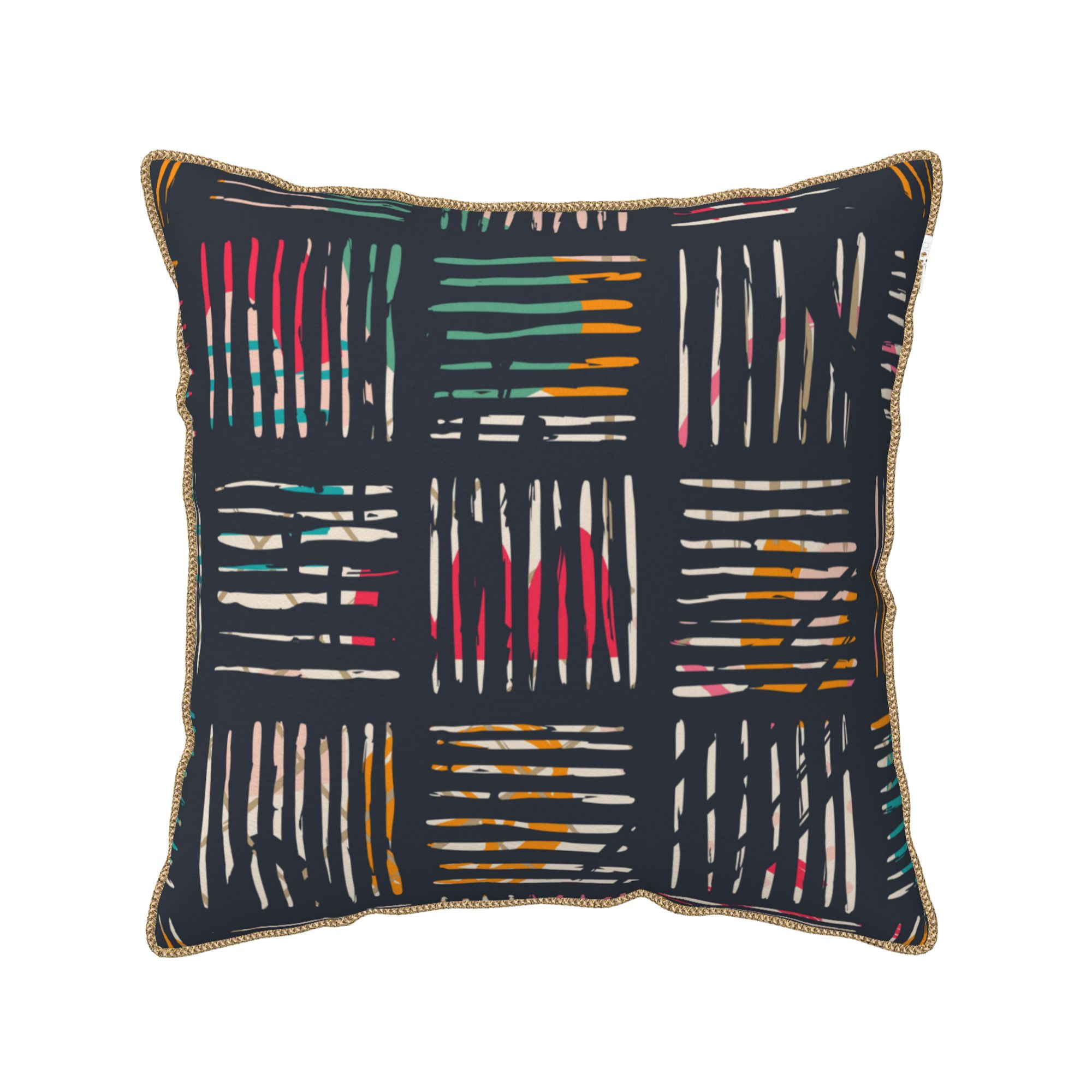 ZNDUO Abstract Modern Lines Throw Pillows, Throw Pillows for Couch ...