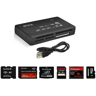 Insten SDHC / SD / MMC Memory Card Reader to USB 2.0 Adapter, Smoke ...