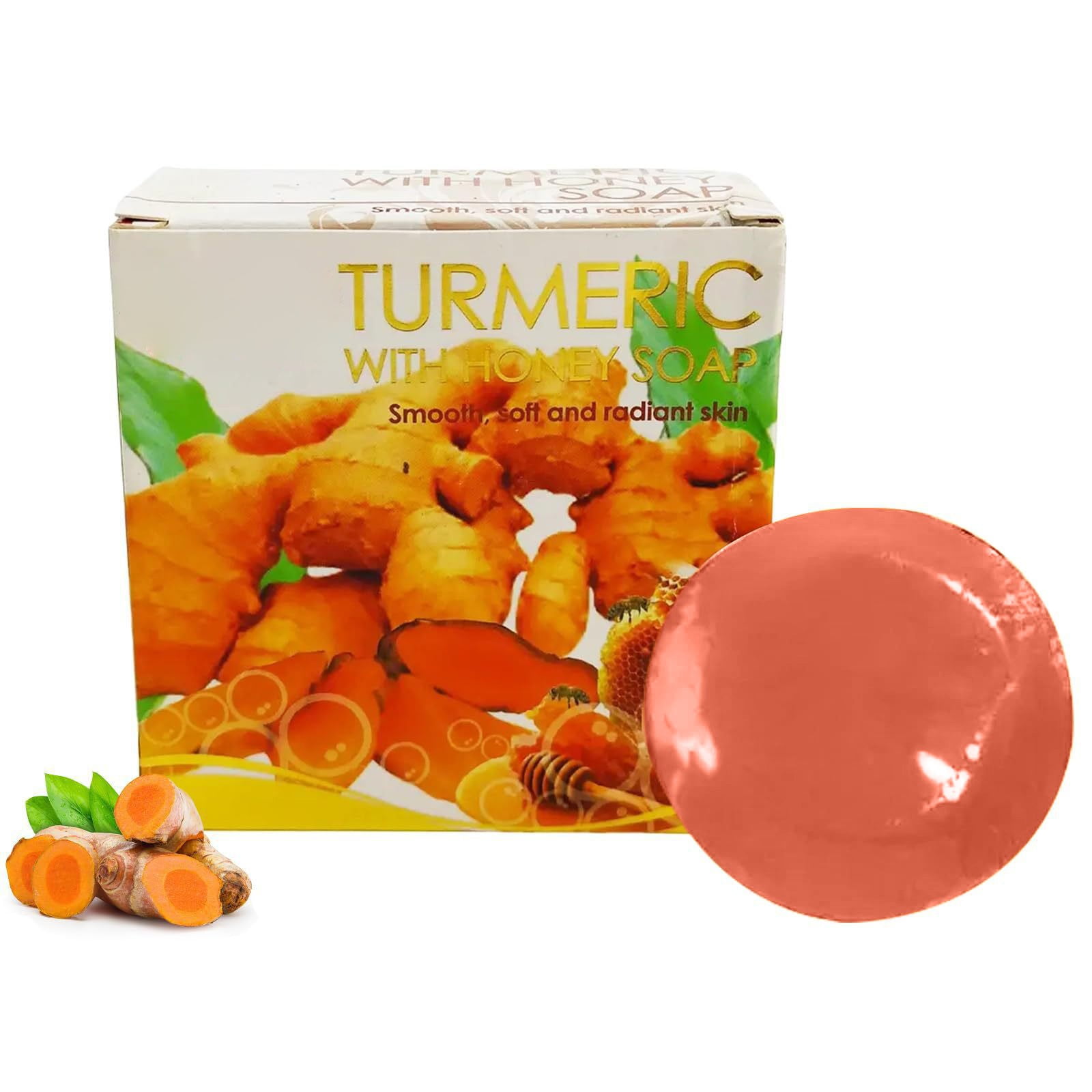 Hot6sl Turmeric Honeys Soap Bar Turmeric And Honeys Soap Suitable For ...