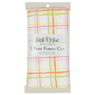 Little Feet Boutique 36"x42" Cotton Flannel Vine Precut Sewing & Craft ...