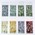 700 Piece Vintage Flower Stickers,Clear Self-Adhesive PET Floral ...