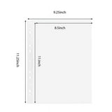 100PCS Sheet Protectors,9x12 Inch Heavy Duty Page Protectors,Non-Glare ...