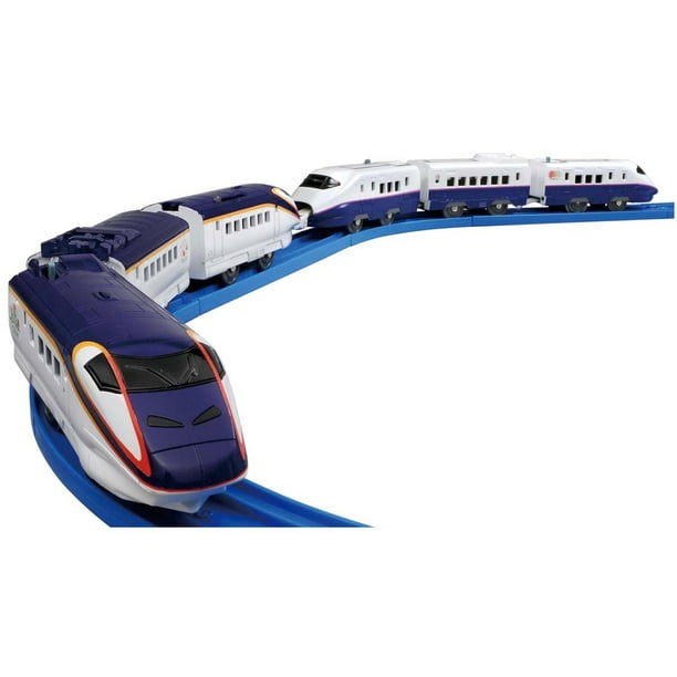 Plarail E3 Series Shinkansen Tsubasa & E2 Series Shinkansen connection ...