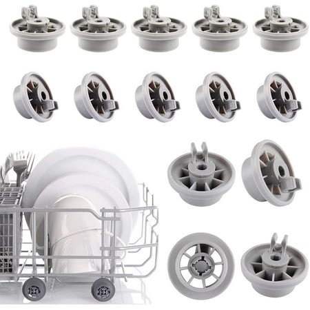 SICED Dishwasher Rollers, 20 Pieces 165314 Universal Dishwasher Lower ...