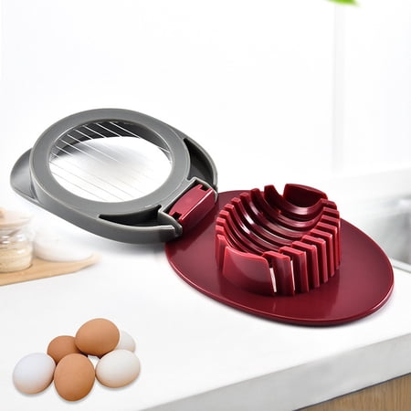 Egg Slicer with Stainless Steel Wire for Boiled Eggs - Walmart.com ...