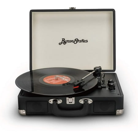 Bluetooth 3-Speed Record Player, Smart Portable Wireless Vinyl ...