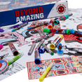 Marvel Spiderman Boys Art Kit Stickers Markers and Crayons 150 Piece ...