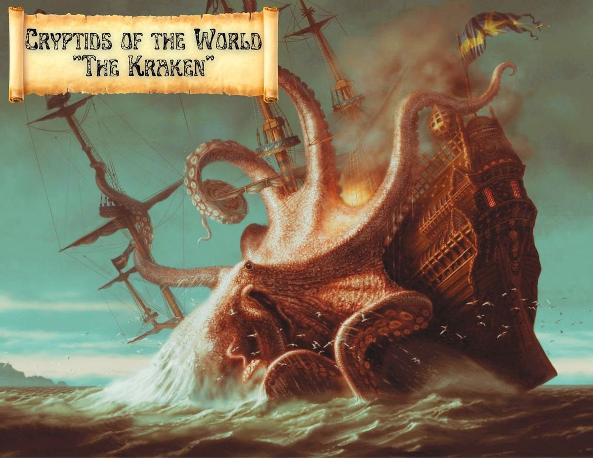 Cryptids of the World - Kraken / Made to Order/ Custom Designs by Big ...