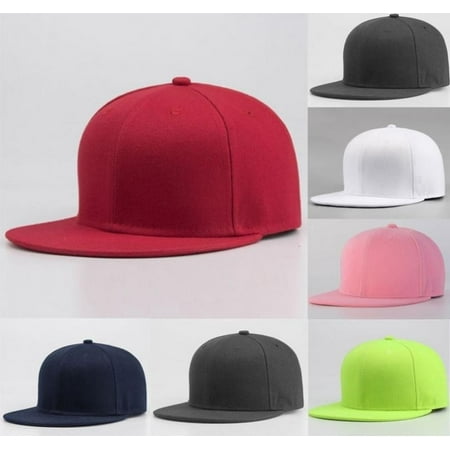 Sports Baseball Cap Blank Plain Solid Snapback Golf ball Hip-Hop Hat ...
