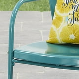 Mainstays Retro C-Spring Outdoor Rocking Motion Chair - Walmart.com