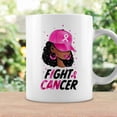 Breast Cancer African American Black Warrior Support Coffee Mugs ...